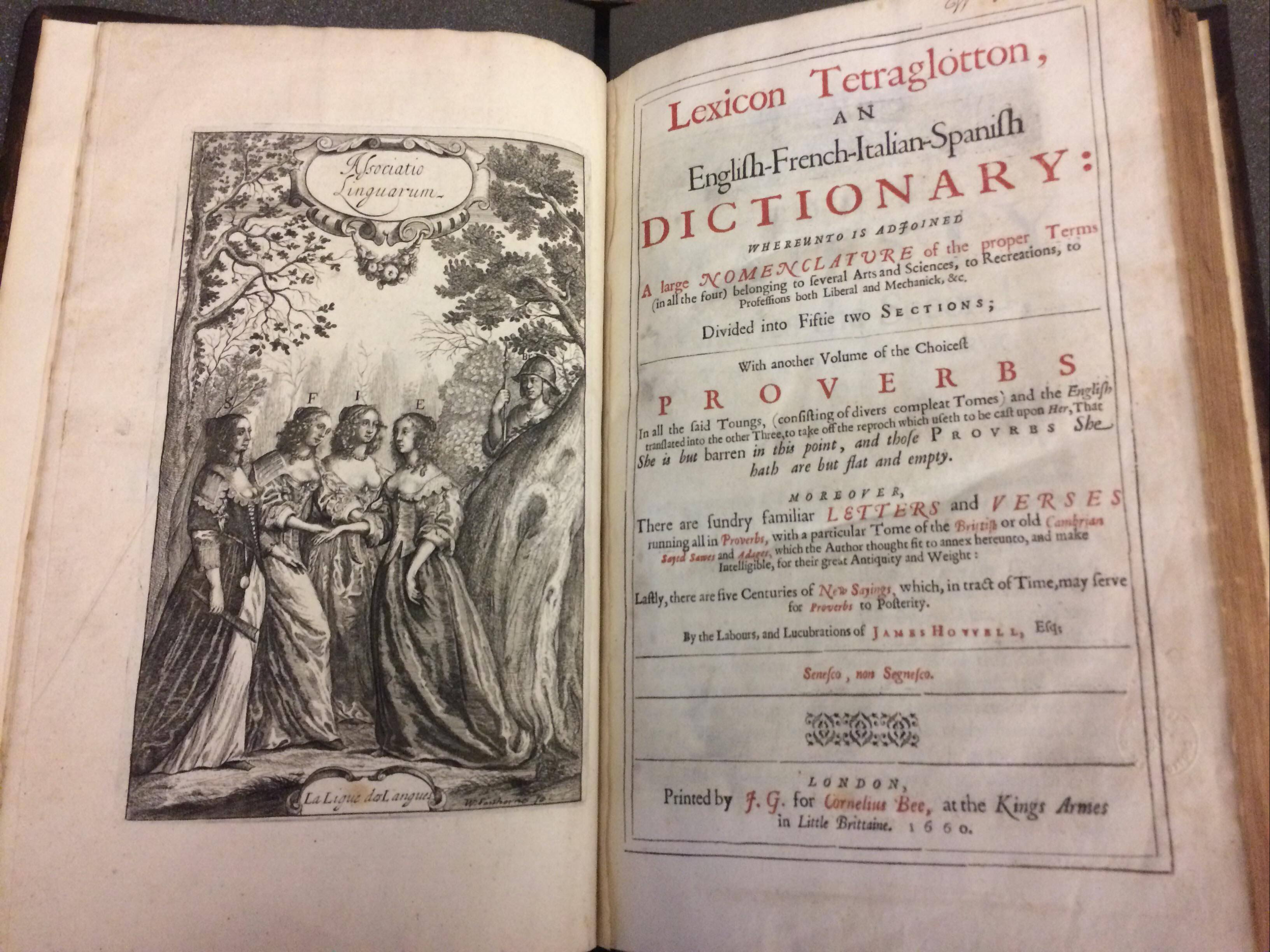 A world of words: 17th and 18th Century dictionaries – St John's ...